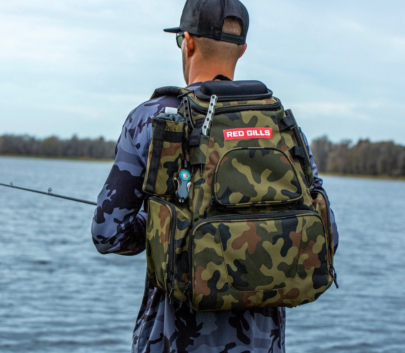P2 Tackle Backpack – RED GILLS