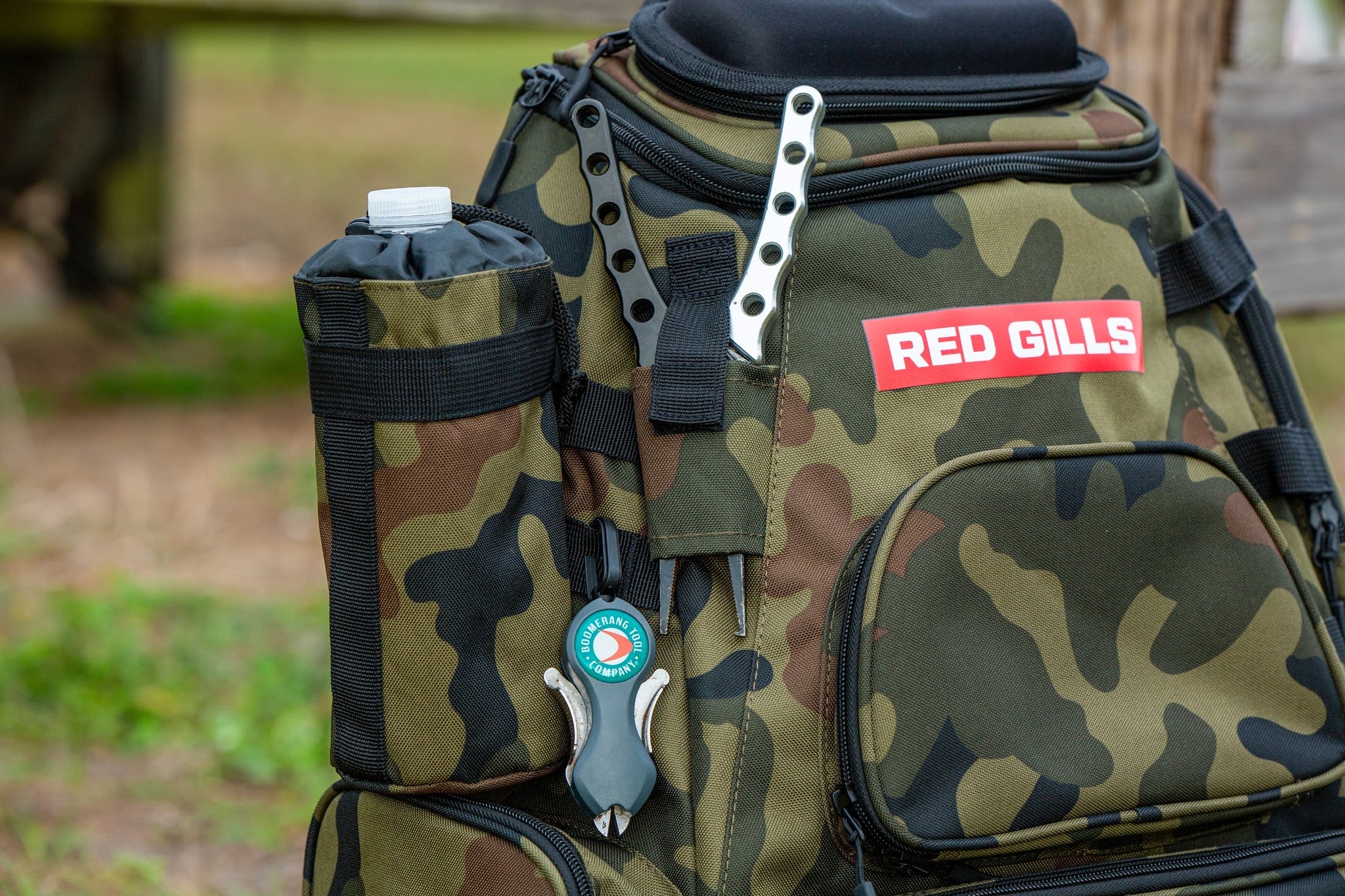 P2 Tackle Backpack – RED GILLS
