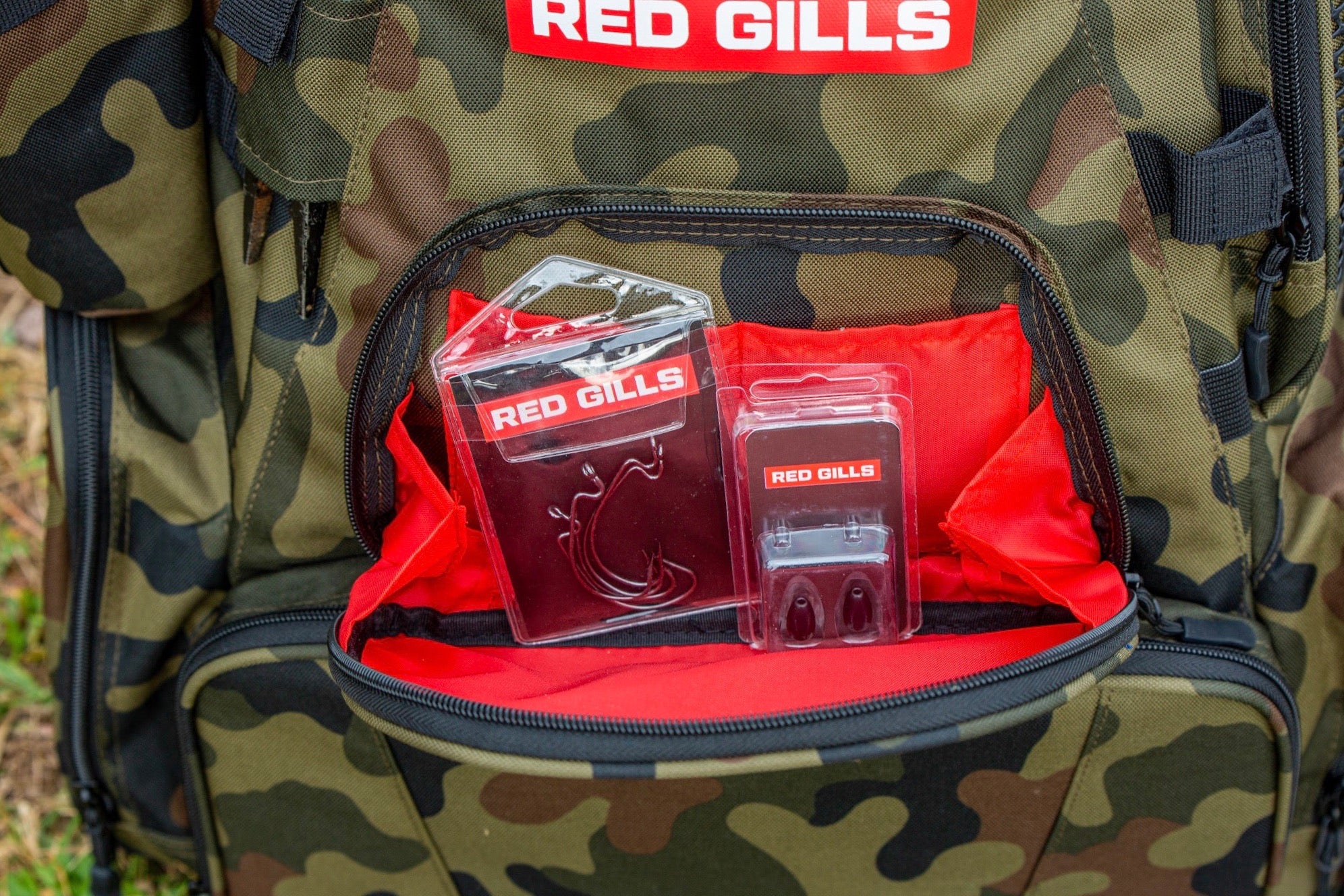 P2 Tackle Backpack – RED GILLS